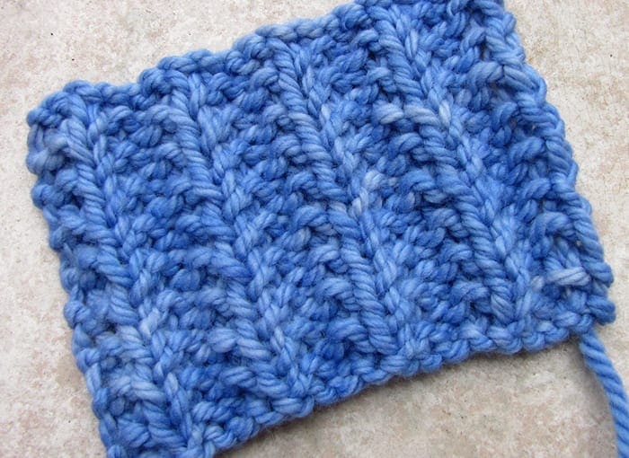 Free Mistake Rib Scarf Pattern In 3 Different Weights | KnitFreedom