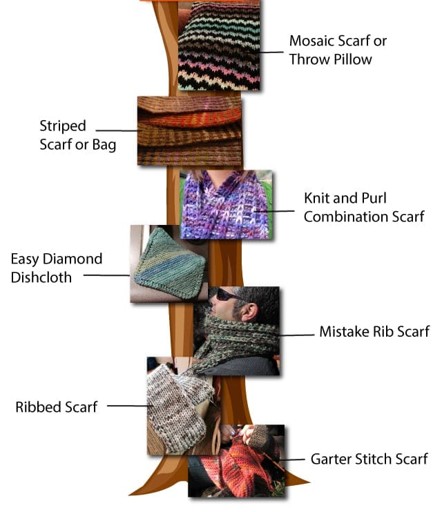 basic knitting technique