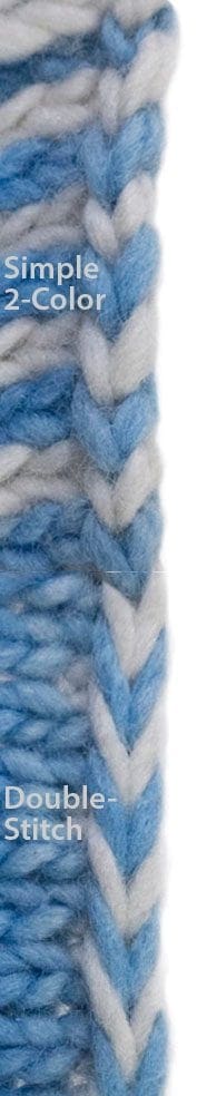 Two-Color Bind-Offs - KnitFreedom.com