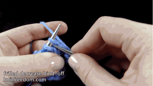 Decorative Bind Offs | Unique Knit Edges - KnitFreedom.com